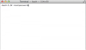 Reset Forgotten Admin & Standard User Password macOS and OSX