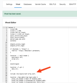 Adding 7G WAF Firewall for NGINX to CloudPanel - WP Beaches